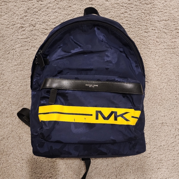 Michael Kors | Bags | Michael Kors Backpack Blue Navy | Poshmark